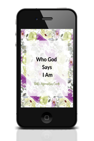 Bible Affirmation Cards - Who God Says I Am