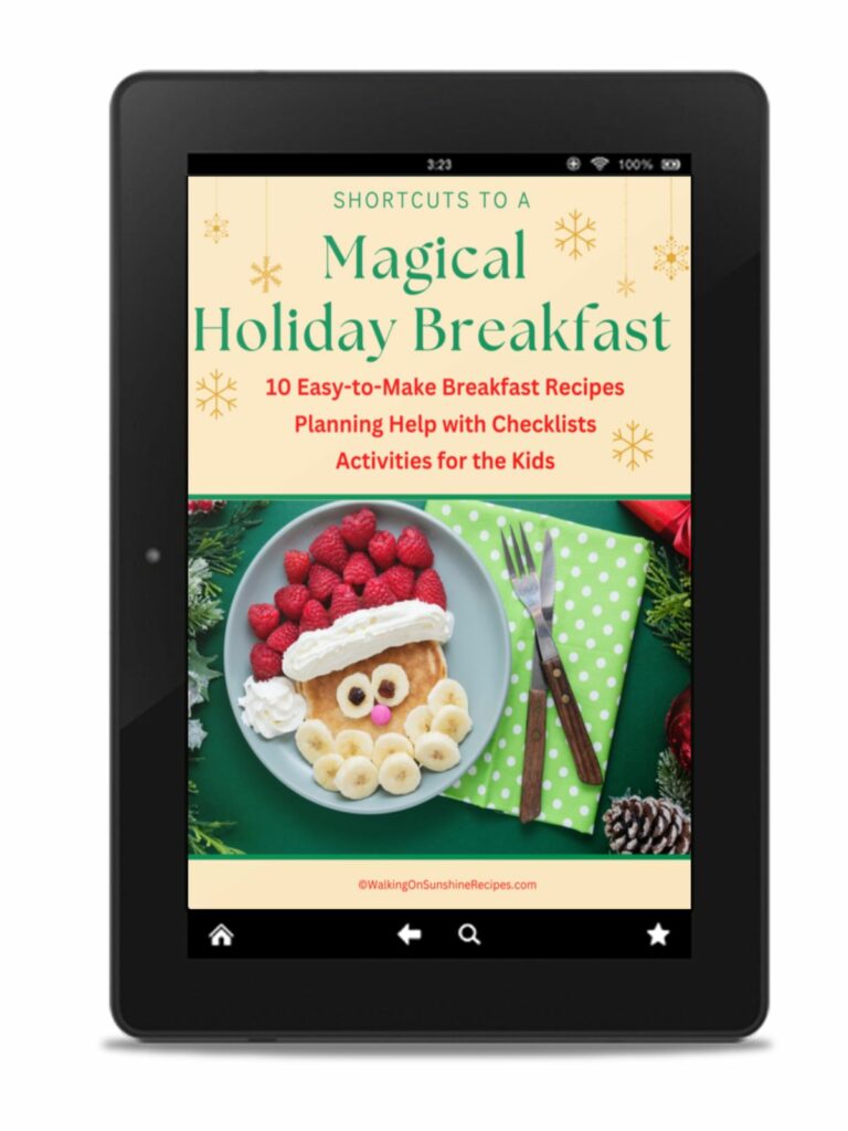 Magical Holiday Breakfast Ebook SPECIAL