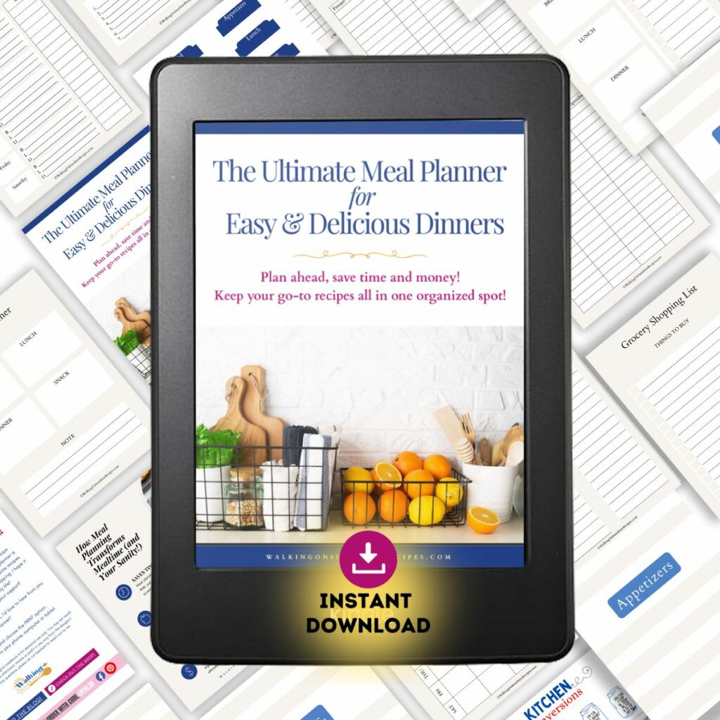 Ultimate Meal Planner and Recipe Binder.