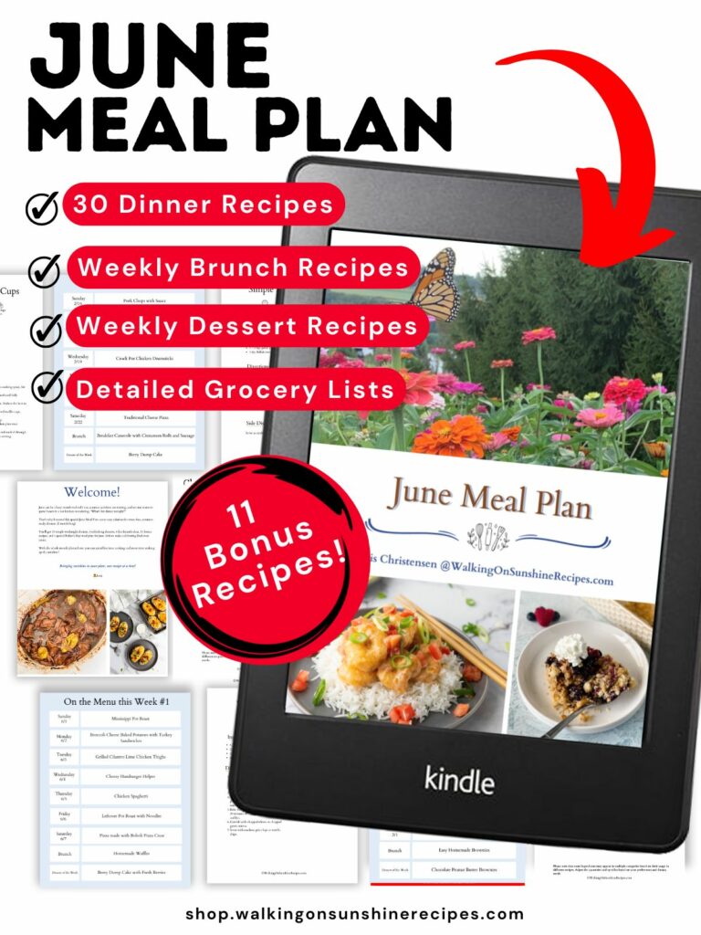 June Meal Plan